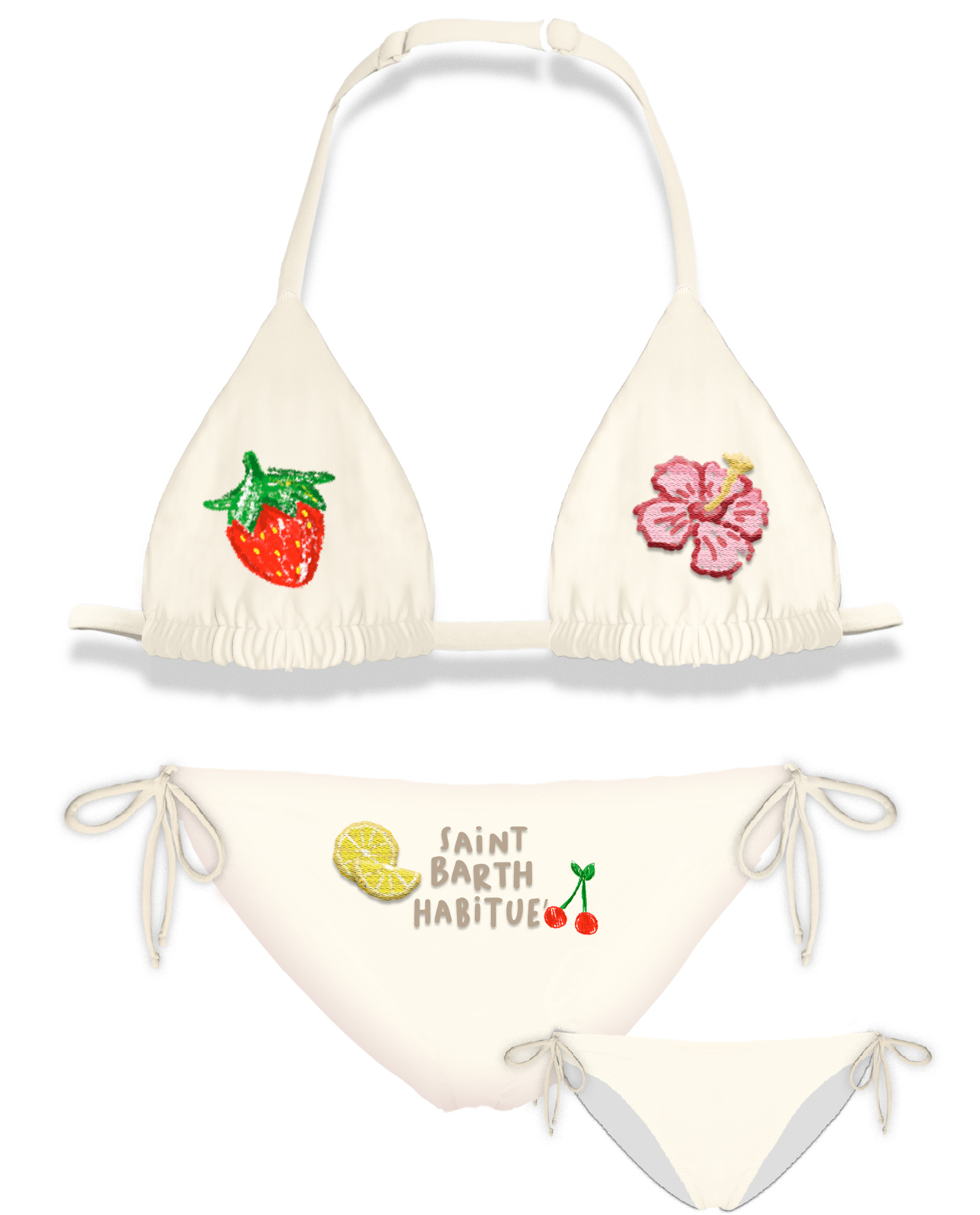 Costume con applicazione - SAINT BARTH - Petit Pasha